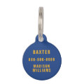 Pitt Pet ID Tag | Zazzle