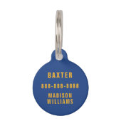 Pitt Pet ID Tag | Zazzle