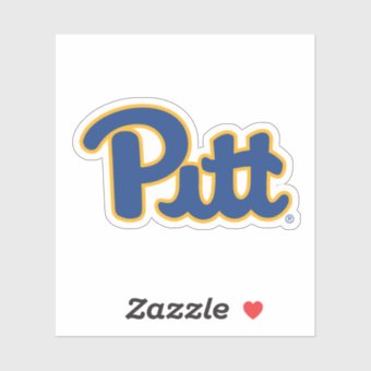 Pitt Sticker | Zazzle
