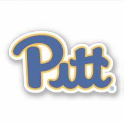 Pitt Sticker | Zazzle