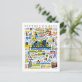 Pittsburgh Language Fun Pittsburghese Artwork Postcard | Zazzle