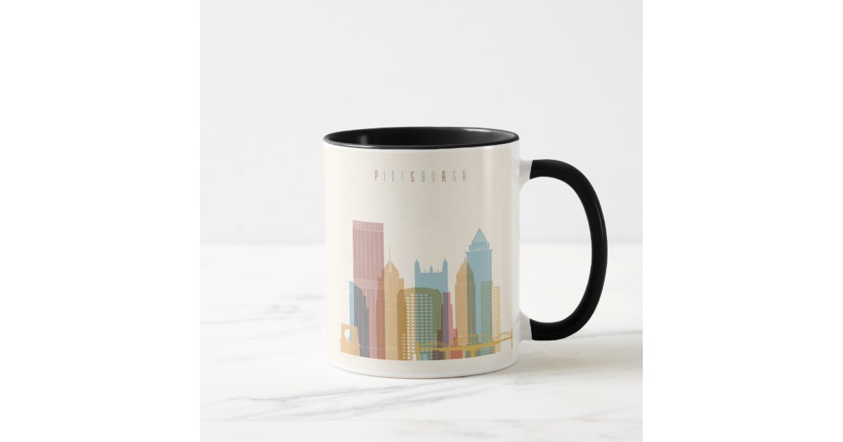 Pittsburgh, Pennsylvania | City Skyline Mug | Zazzle