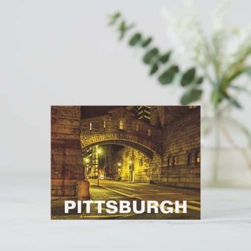 PITTSBURGH POSTCARD | Zazzle