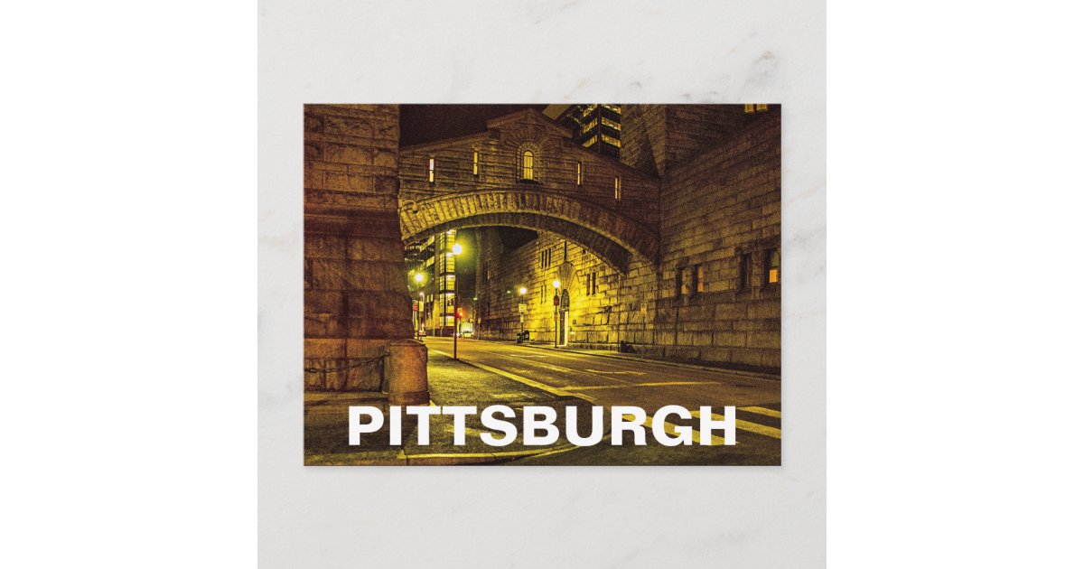PITTSBURGH POSTCARD | Zazzle