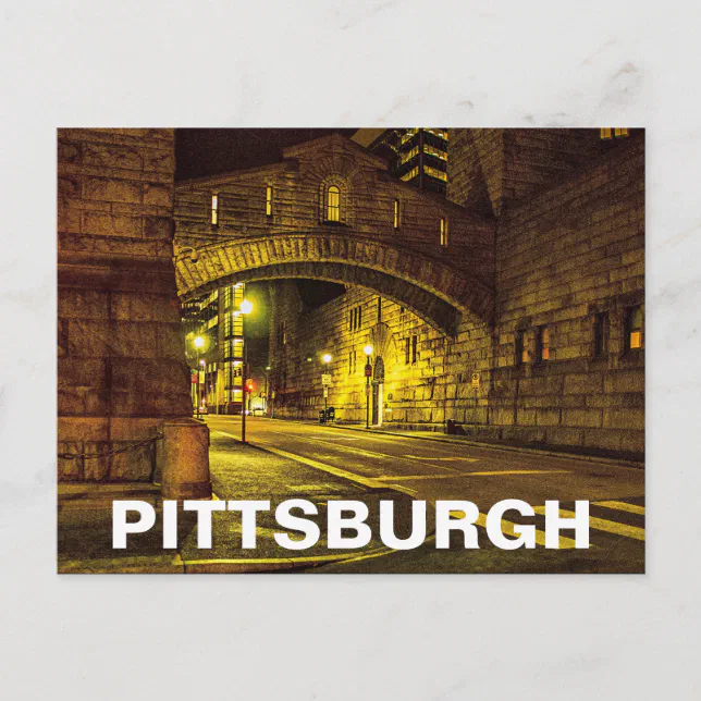 PITTSBURGH POSTCARD | Zazzle