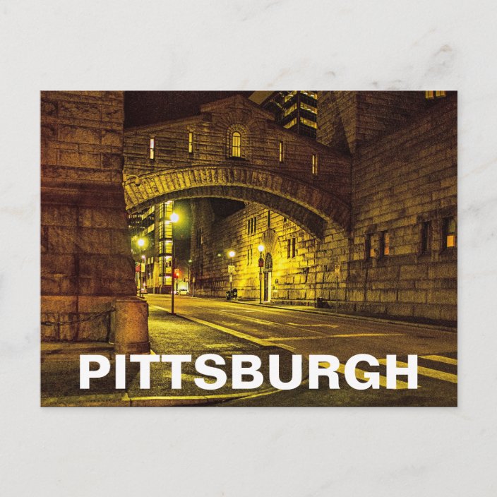 PITTSBURGH POSTCARD | Zazzle.com