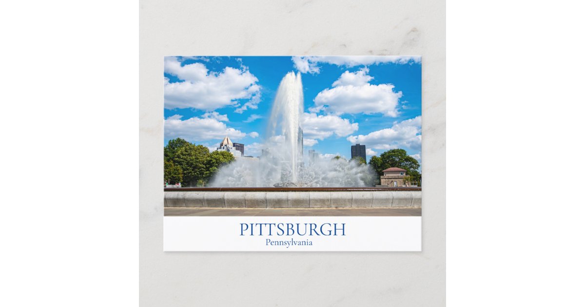 Pittsburgh Postcard | Zazzle