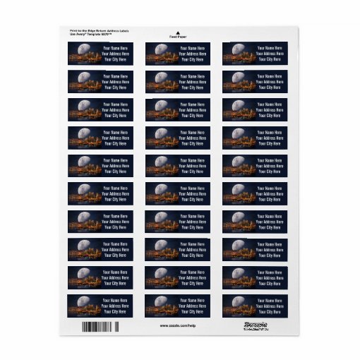 Pittsburgh Return Address Labels | Zazzle