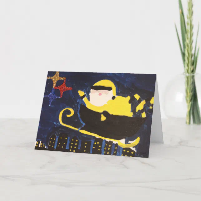 Pittsburgh Santa Christmas Card | Zazzle