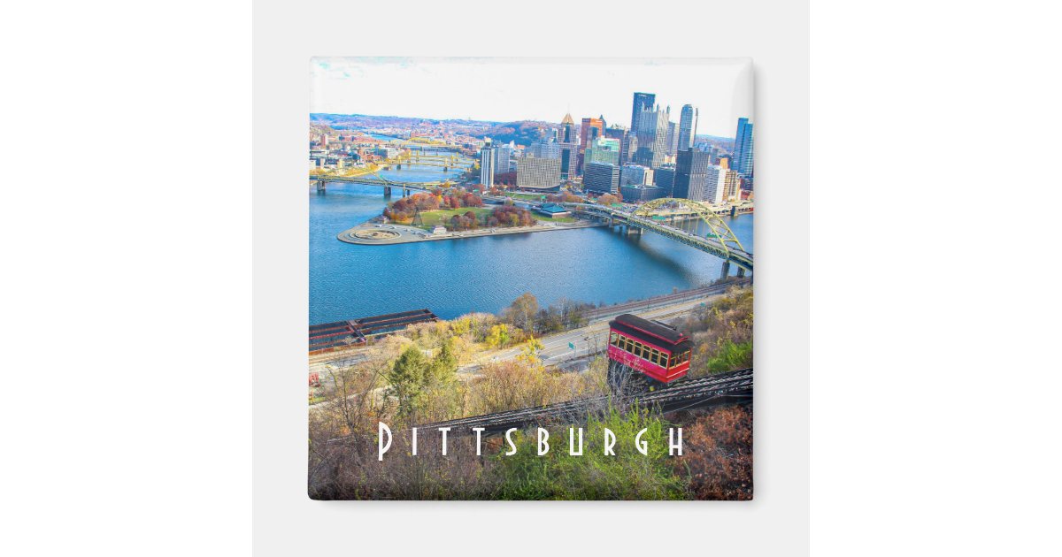 Pittsburgh Skyline Magnet | Zazzle