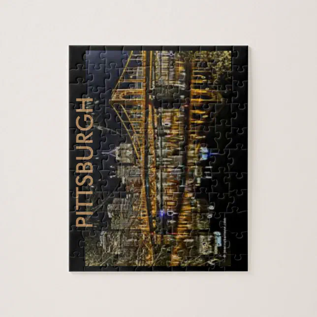 PITTSBURGH SKYLINE PUZZLE | Zazzle