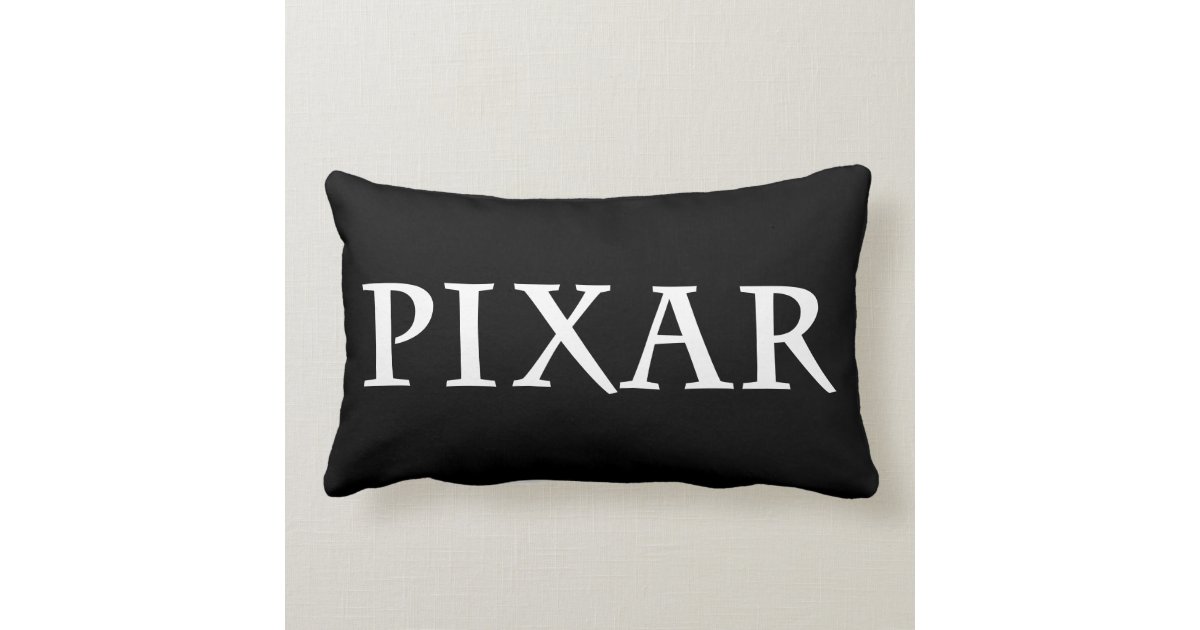Pixar Custom Color Logo Lumbar Pillow | Zazzle.com