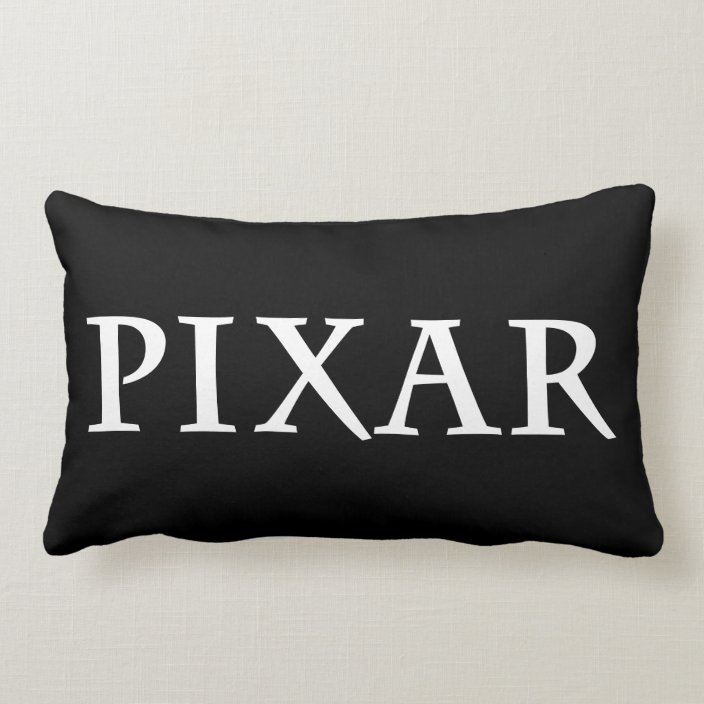 Pixar Custom Color Logo Lumbar Pillow | Zazzle.com