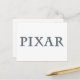 Pixar Gray Logo Postcard | Zazzle