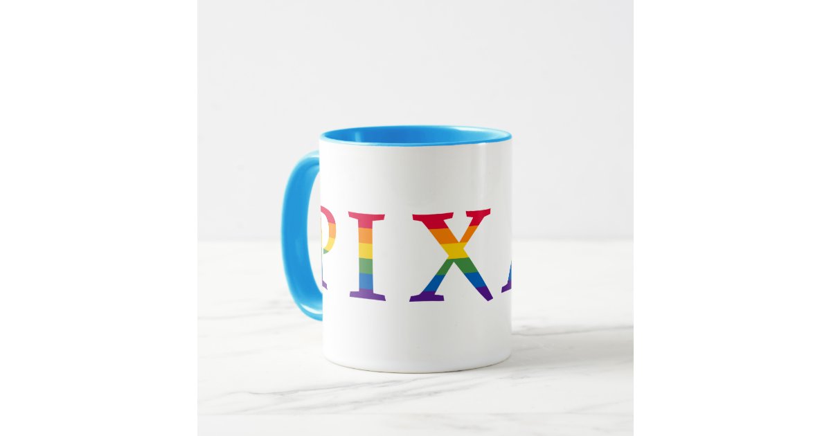 Pixar Rainbow Logo Mug | Zazzle