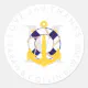 PixDezine nautical/anchor/lifesaver/ Classic Round Sticker | Zazzle