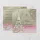 PixDezines EIFFEL TOWER INVITATIONS/DIY BACKGROUND Invitation | Zazzle