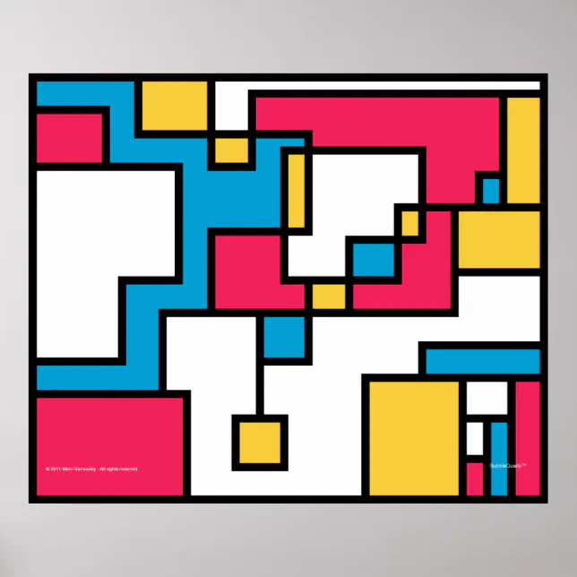 Pixel-Plasticism poster | Zazzle