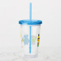 Pixel Sesame Street Characters Acrylic Tumbler | Zazzle