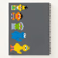 Pixel Sesame Street Characters Notebook | Zazzle