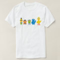 Pixel Sesame Street Characters T-Shirt | Zazzle