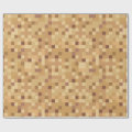 Pixelated Sand Wrapping Paper | Zazzle