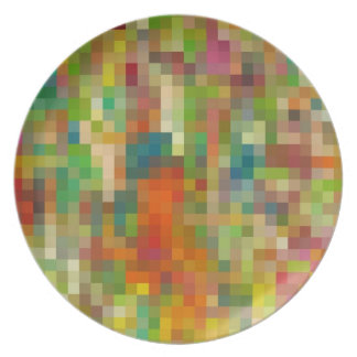 Pixel Plates | Zazzle