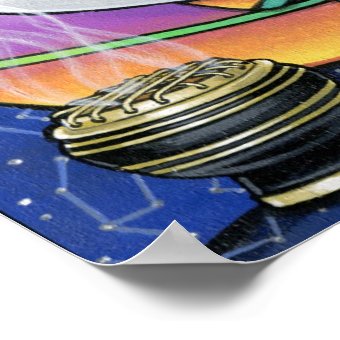 Pixie Stardust Celestial Hippie Fairy Poster | Zazzle