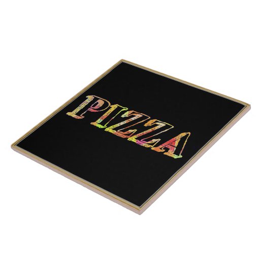 Pizza Ceramic Tile | Zazzle