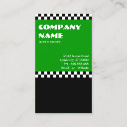 pizza checkers punchcard loyalty card | Zazzle