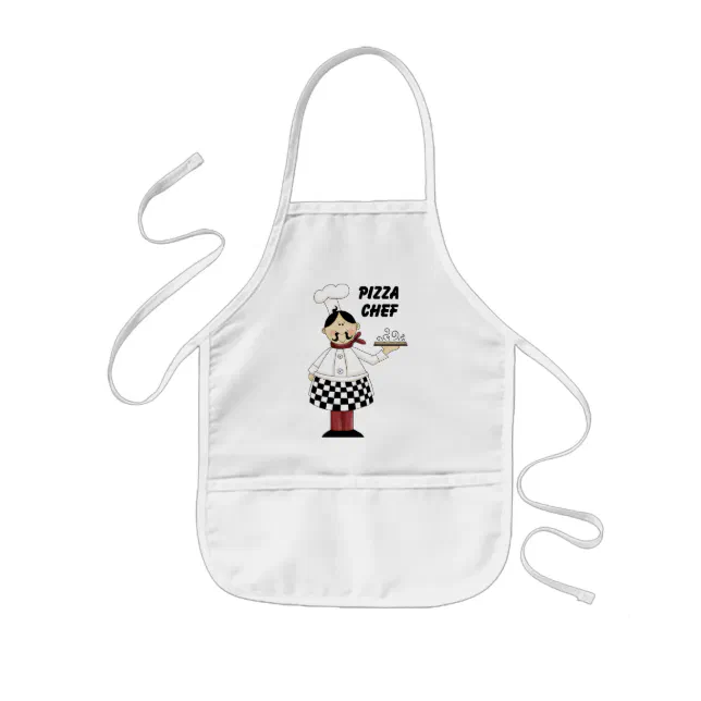 Pizza Chef Kids' Apron | Zazzle