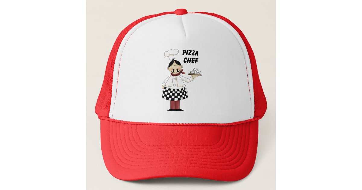 Pizza Chef Trucker Hat | Zazzle