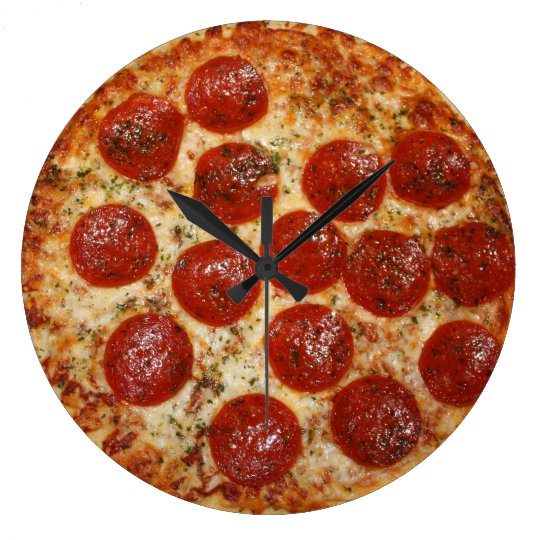 Pizza clock | Zazzle.com
