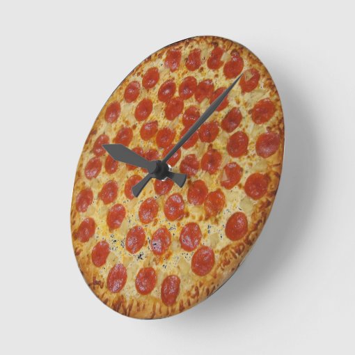 Pizza Clock | Zazzle