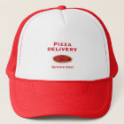 PIZZA DELIVERY Customizable Hat | Zazzle.com