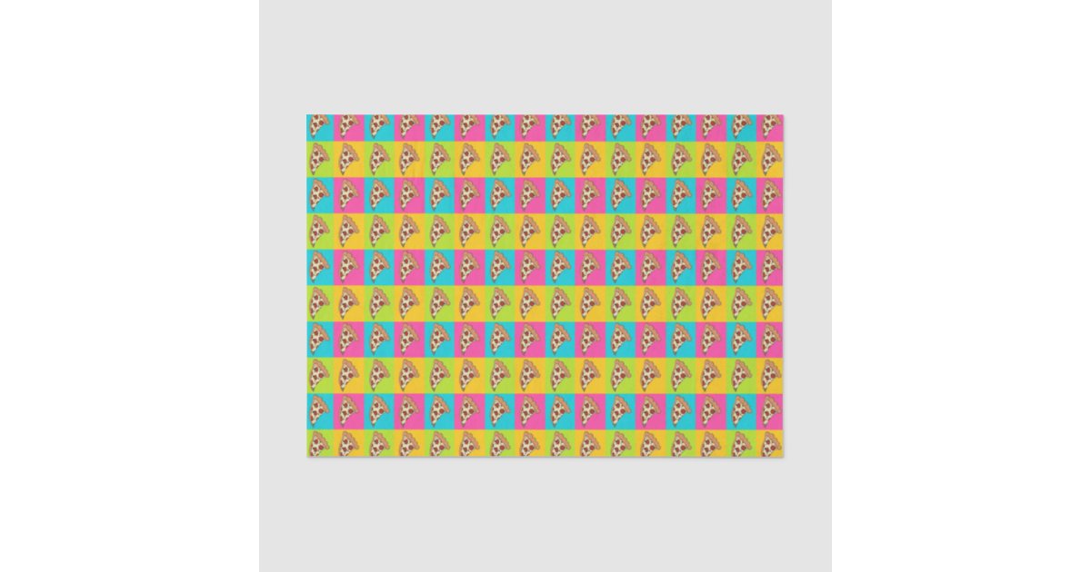 Pizza design tissue paper | Zazzle