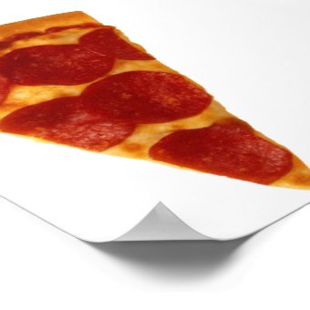 Pizza Fan Poster | Zazzle