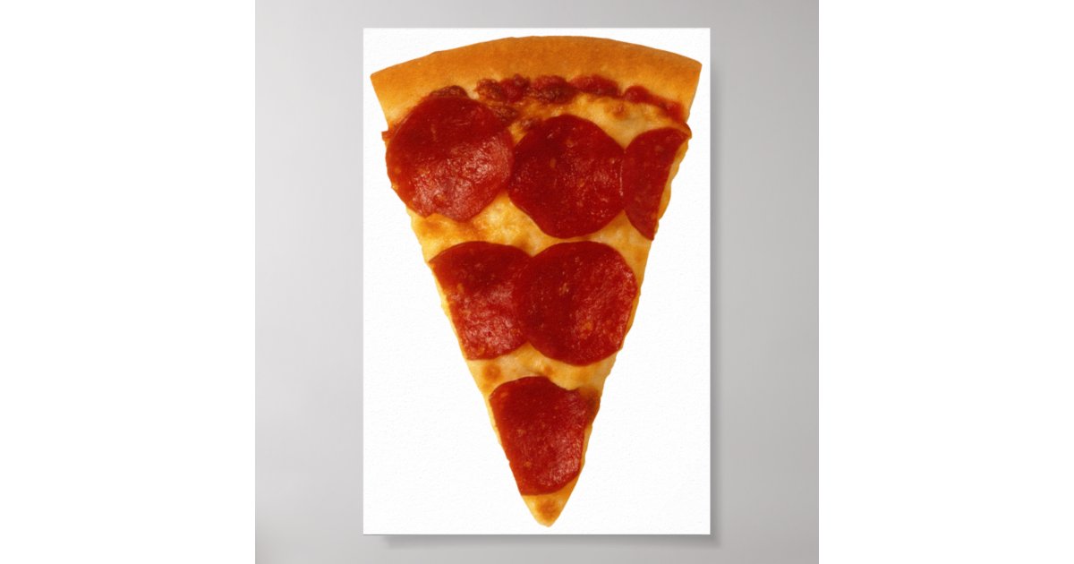 Pizza Fan Poster | Zazzle