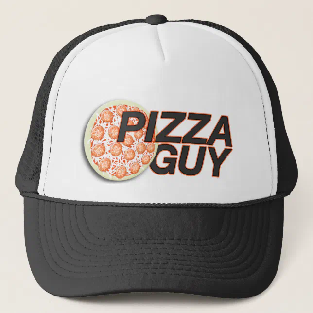 Pizza Guy Hat | Pizza Delivery Hat | Zazzle