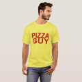 Pizza Guy Red T-Shirt | Zazzle