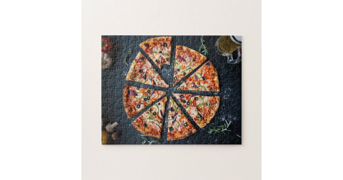 Pizza Jigsaw Puzzle | Zazzle