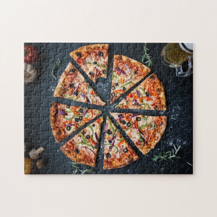 Pizza Jigsaw Puzzle | Zazzle.com