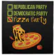 Pizza Party - Funny Novelty Voting Political Cloth Napkin | Zazzle