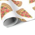Pizza Party Pepperoni Novelty Wrapping Paper | Zazzle