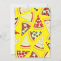 Pizza Party Various Pizza Slices Invitation | Zazzle