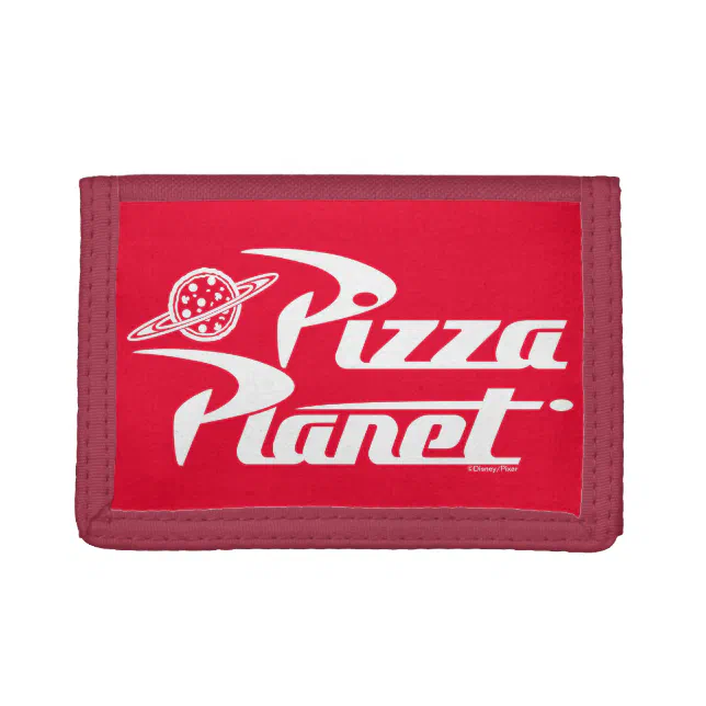 Pizza Planet Logo Trifold Wallet | Zazzle