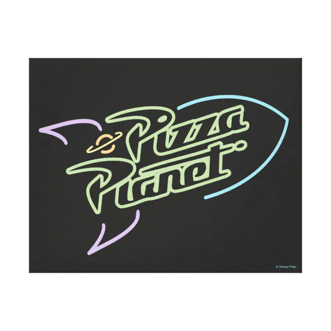 Pizza Planet Neon Sign Graphic | Zazzle