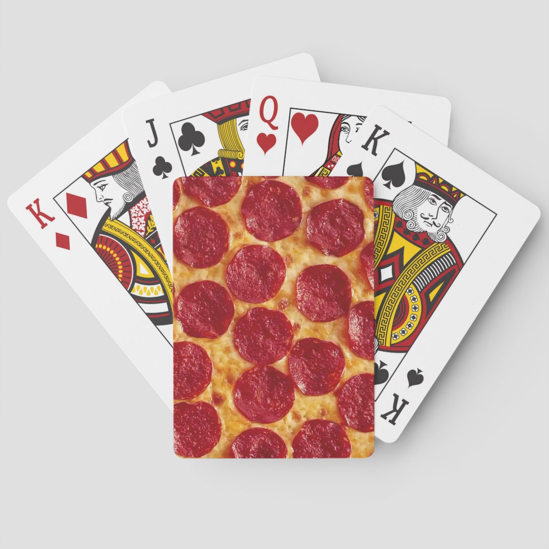 Pizza Playing Cards | Zazzle