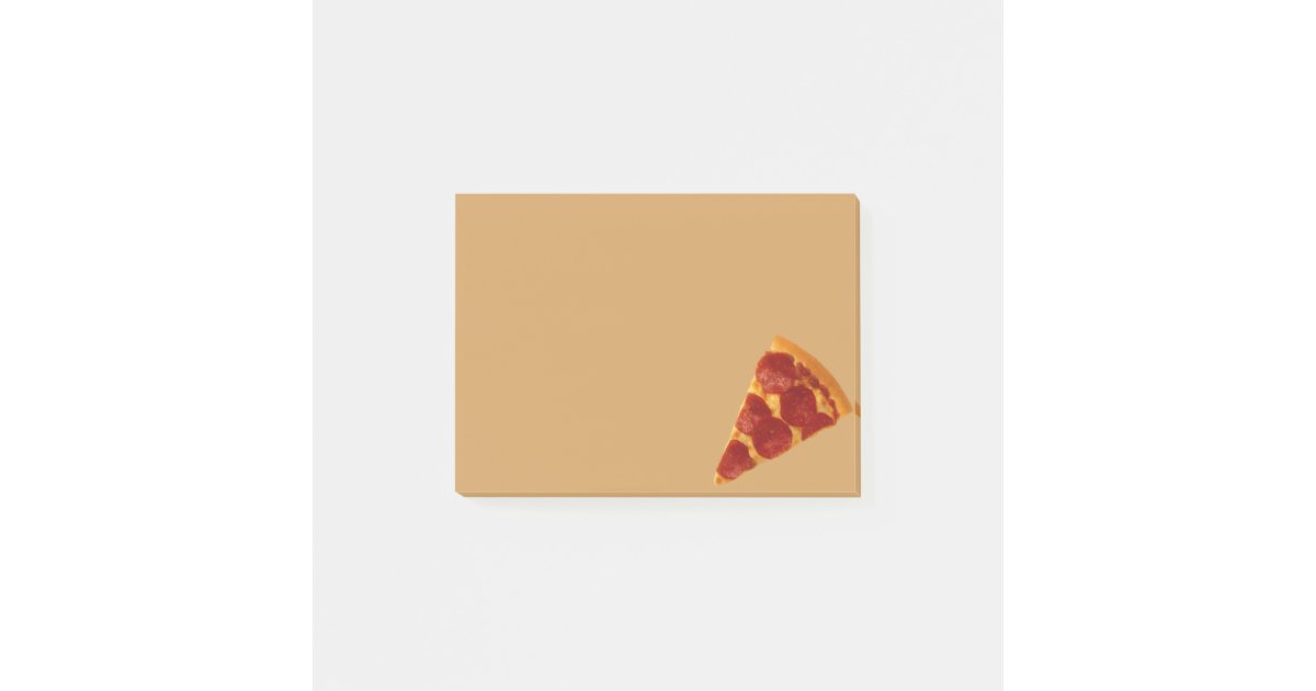 Pizza Post-It Post-it Notes | Zazzle