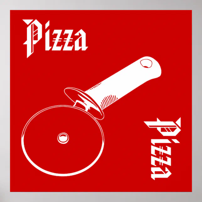 Pizza poster | Zazzle
